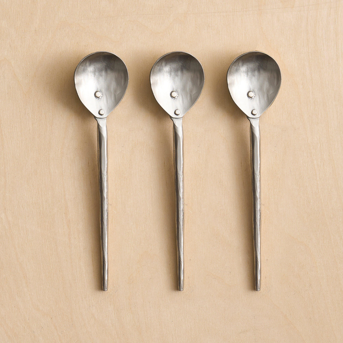 Forge Pewter Small Spoons - Set of 3 – Signastyle Home